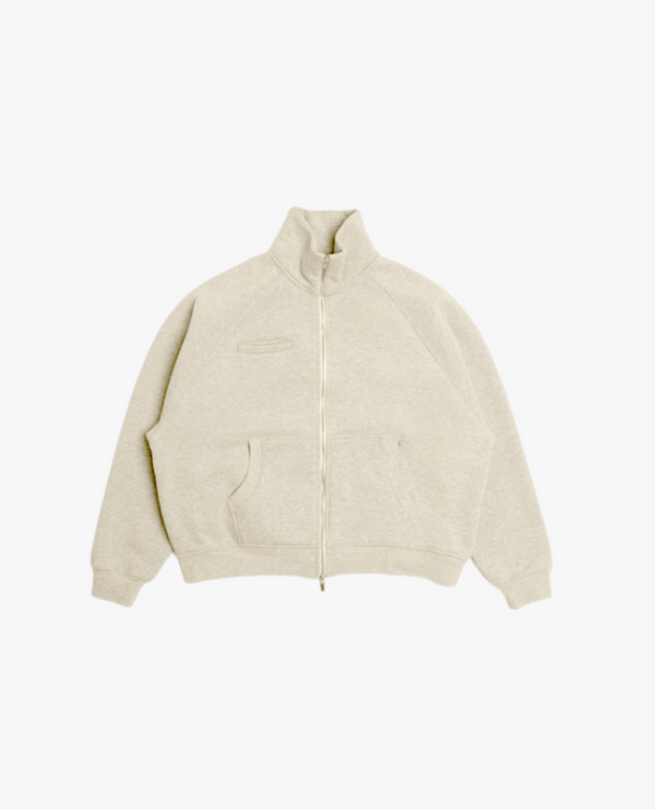 COZY TRACK JACKET - OAT