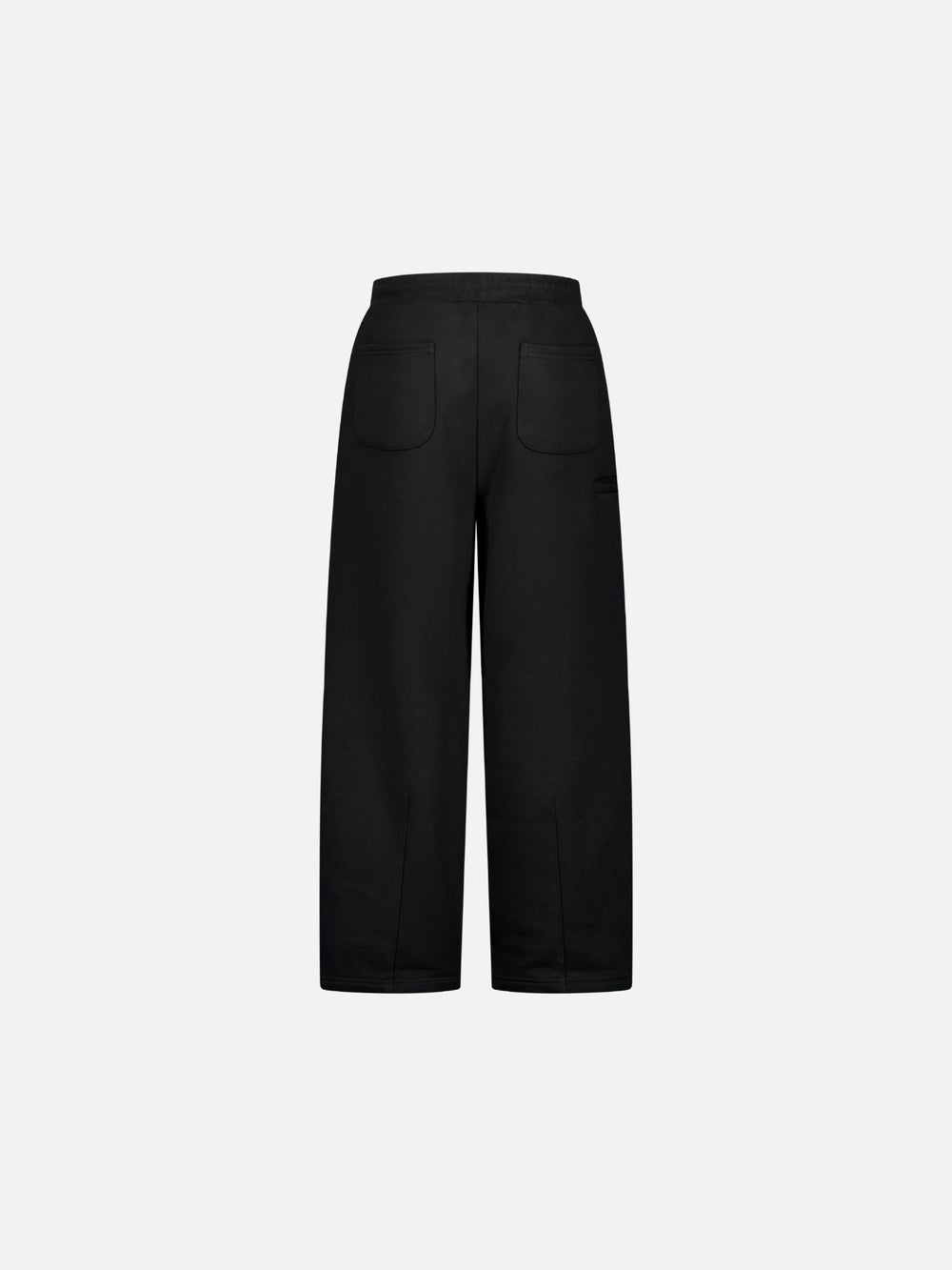 COZY STRAIGHT LEG SWEATS - BLACK