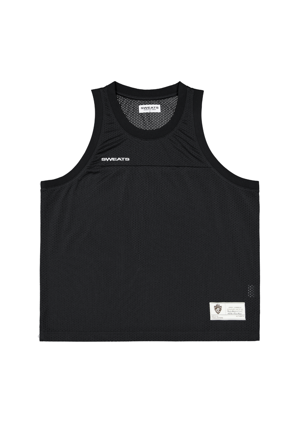 MESH SINGLET - BLACK