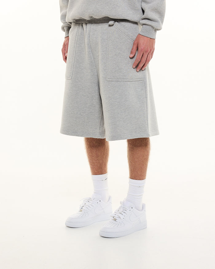 Grey Cozy Shorts | Sweats Collective